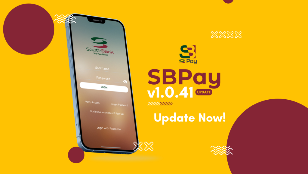 SBPay v1.0.41 Update – SouthBank Inc.